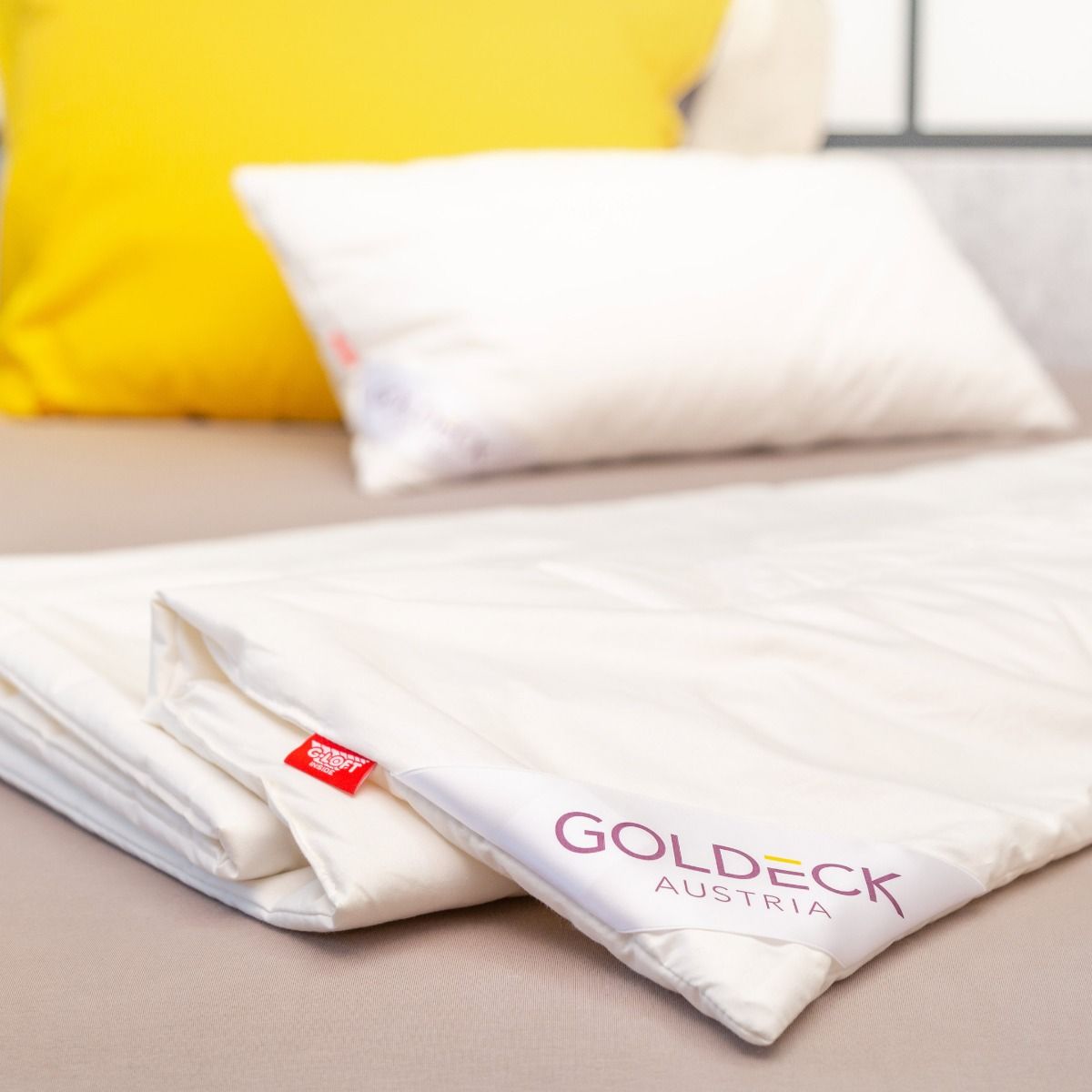 GOLDECK Austria Bettwaren | Qualitätsmarke aus Österreich.